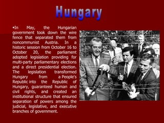 Mikhail Gorbachev & 1989 - Year of Revolutions | PPT
