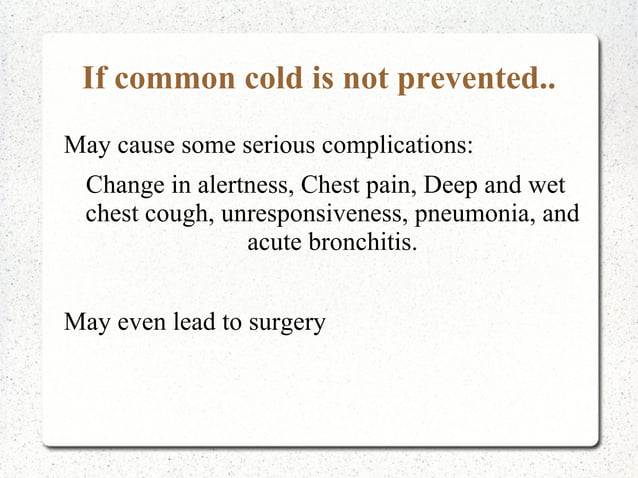 common cold | PPT