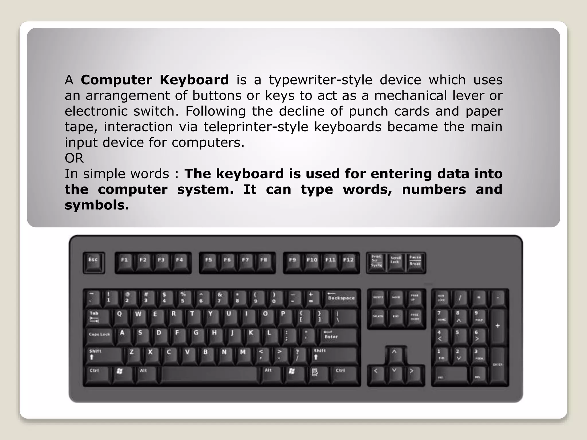 KEYBOARD | PPTX