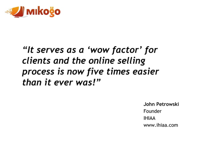 Mikogo Case Study - IHIAA | PPT