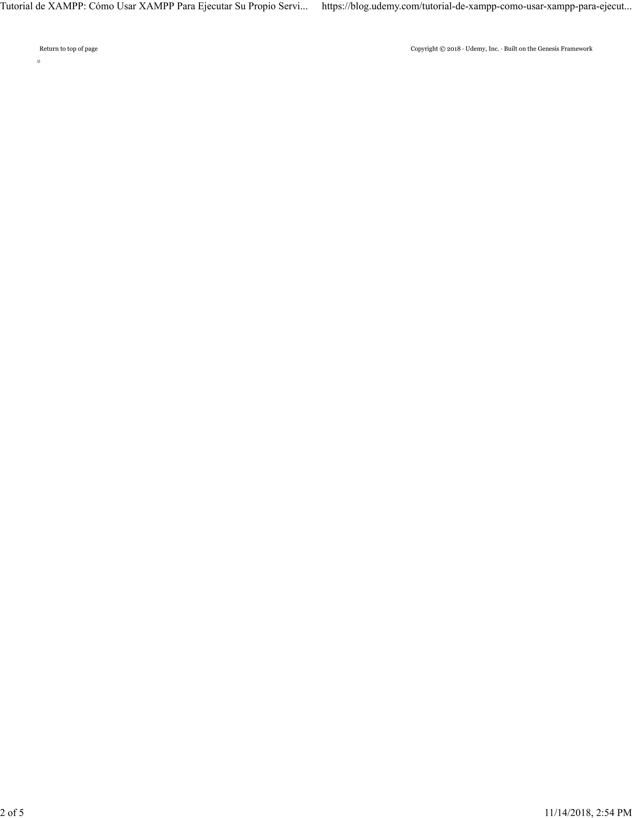 Mikoluk k tutorial de xampp | PDF