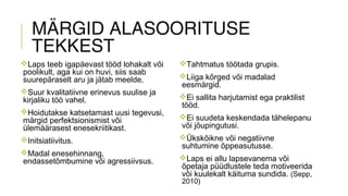Andekate alasooritus | PPT