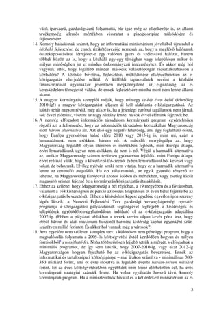 Mikor és Hogyan Lesz e-Közigazgatás Magyarországon - Varga Csaba | PDF