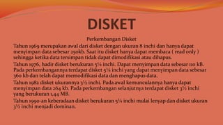 disket , harddisk , dan cdrom | PPT