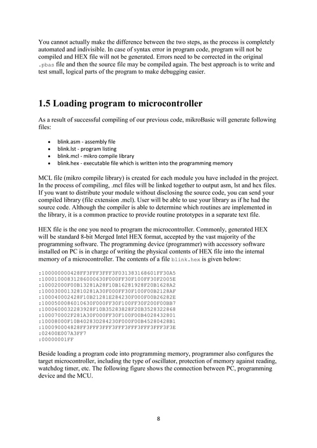 MikroBasic | DOCX | Programming Languages | Computing