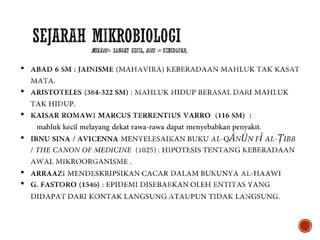 Mikrobiologi 1 2 | PPT