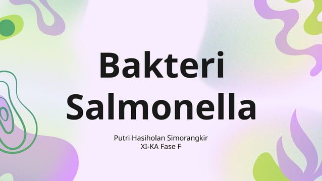 MIKROBIOLOGI-TENTANG BAKTERI SALMONELLA. | PPTX