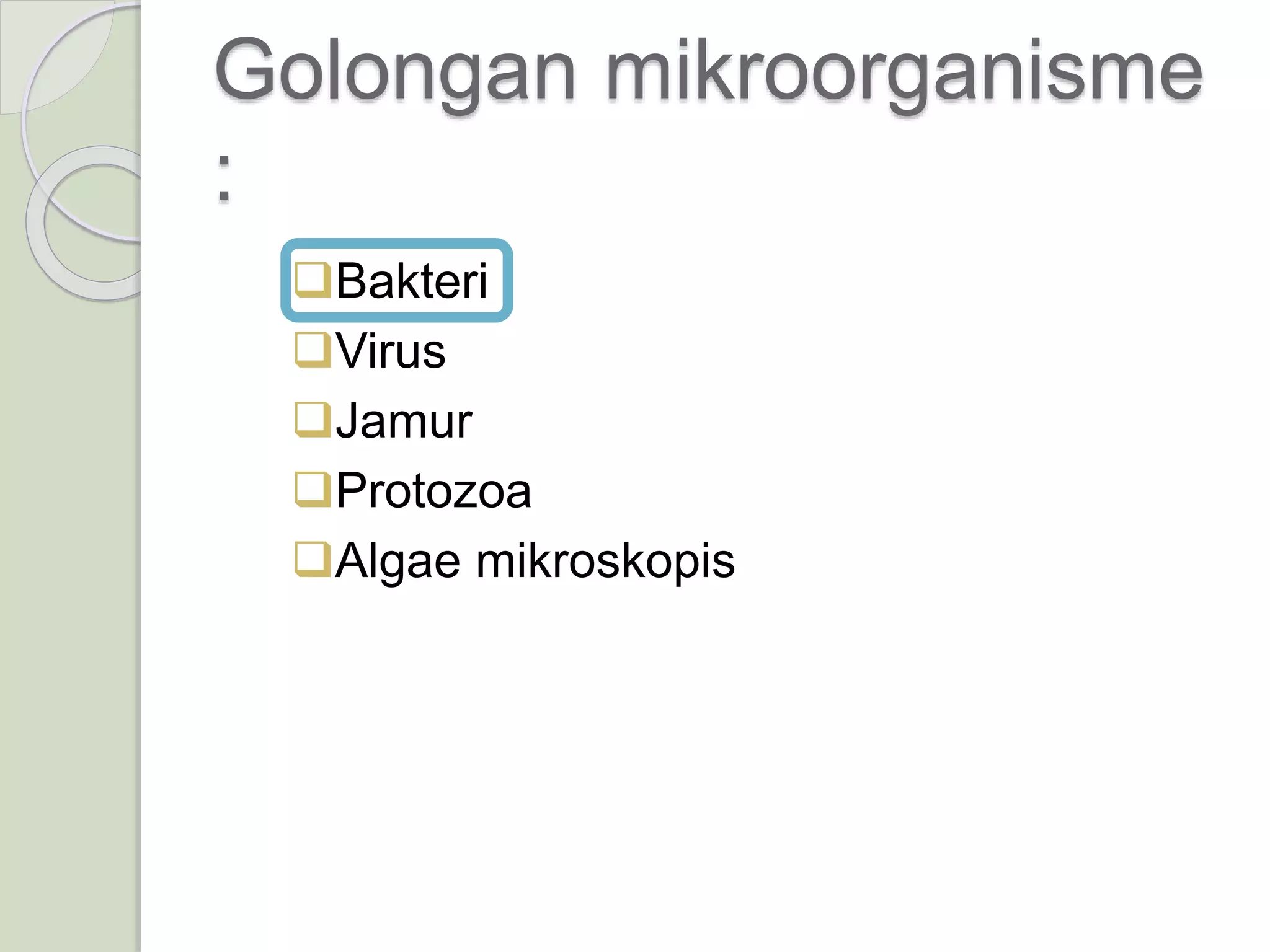 Mikrobiologi dan parasitologi | PPT