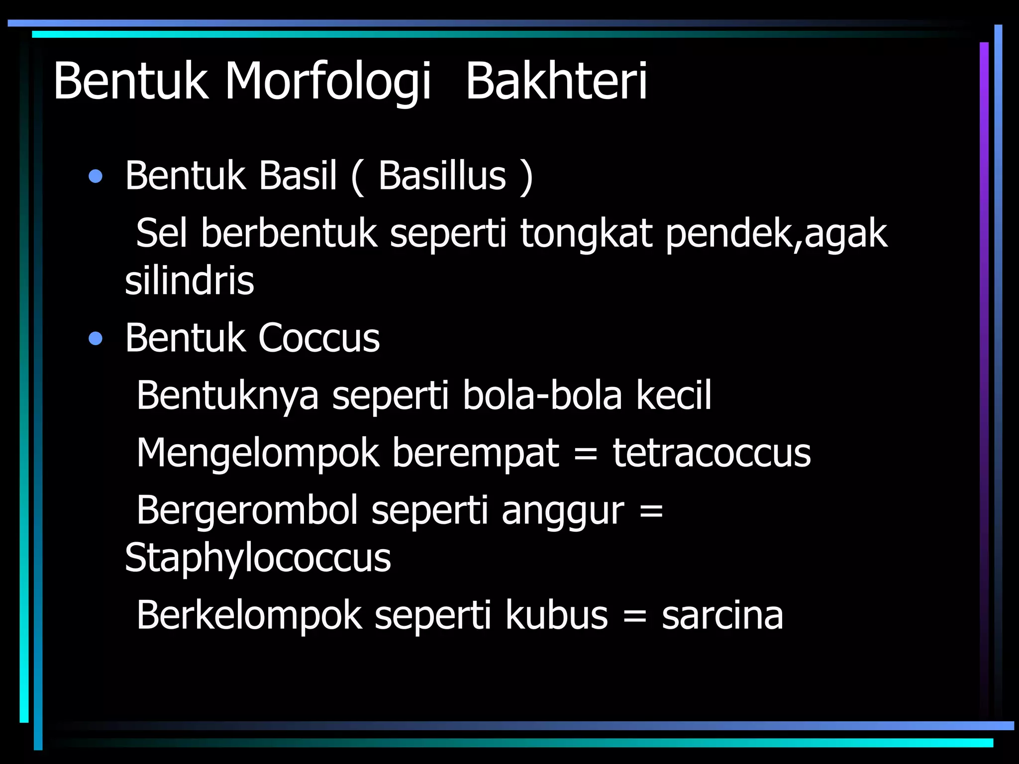 Mikrobiologi dasar | PPT