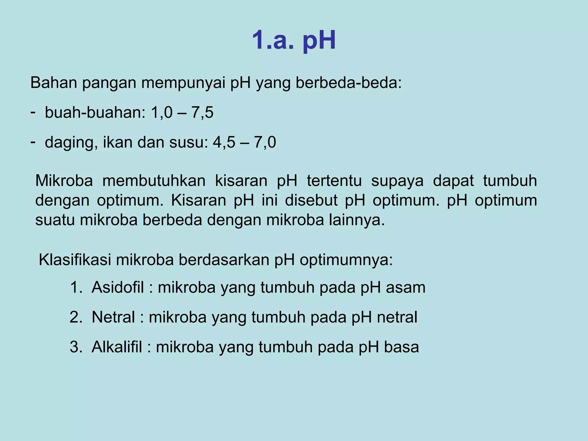 Mikrobiologi pangan bab 1 - prinsip mikrobiologi pangan 2 | PPT