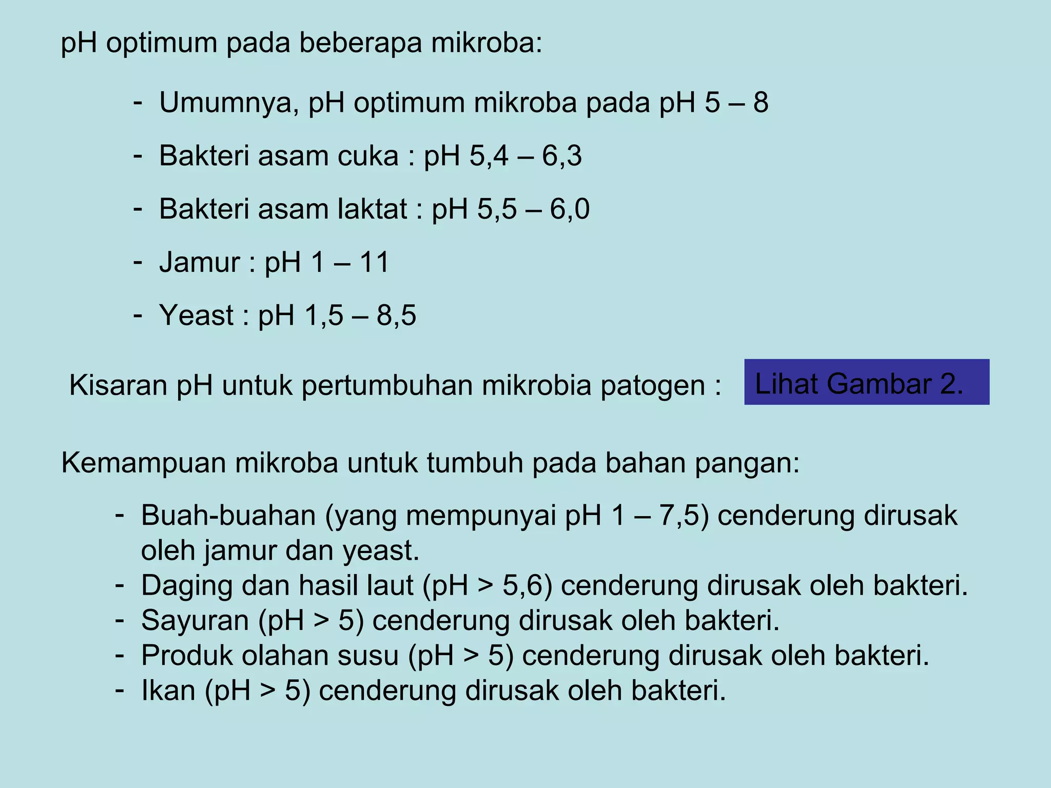 Mikrobiologi pangan bab 1 - prinsip mikrobiologi pangan 2 | PPT