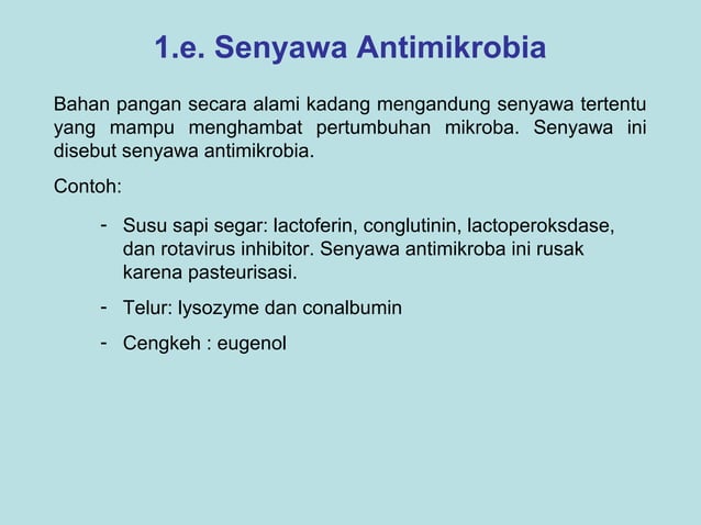 Mikrobiologi pangan bab 1 - prinsip mikrobiologi pangan 2 | PPT