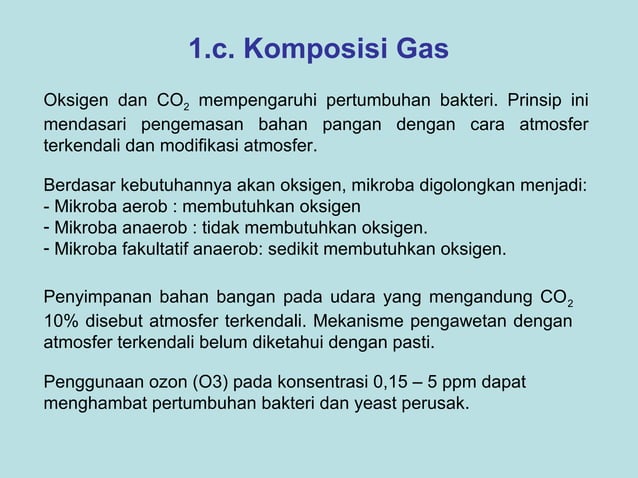 Mikrobiologi pangan bab 1 - prinsip mikrobiologi pangan 2 | PPT
