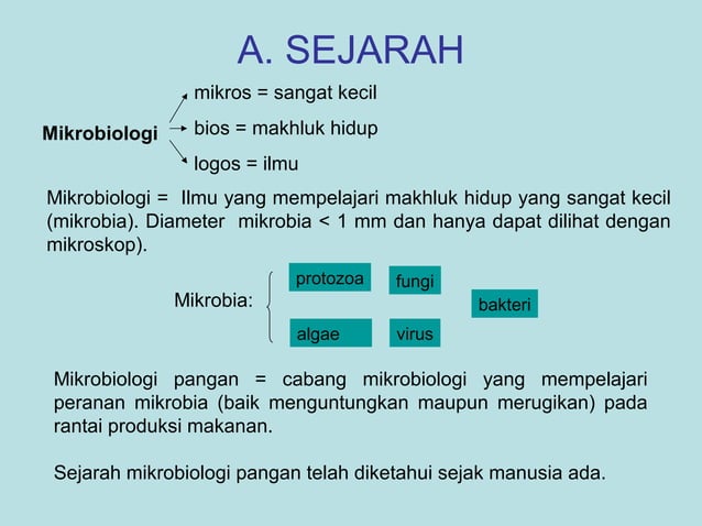 Mikrobiologi pangan bab 1 - prinsip mikrobiologi pangan 2 | PPT