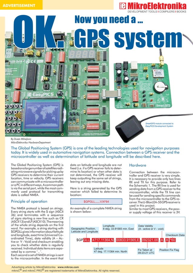 Mikroc gps | PDF