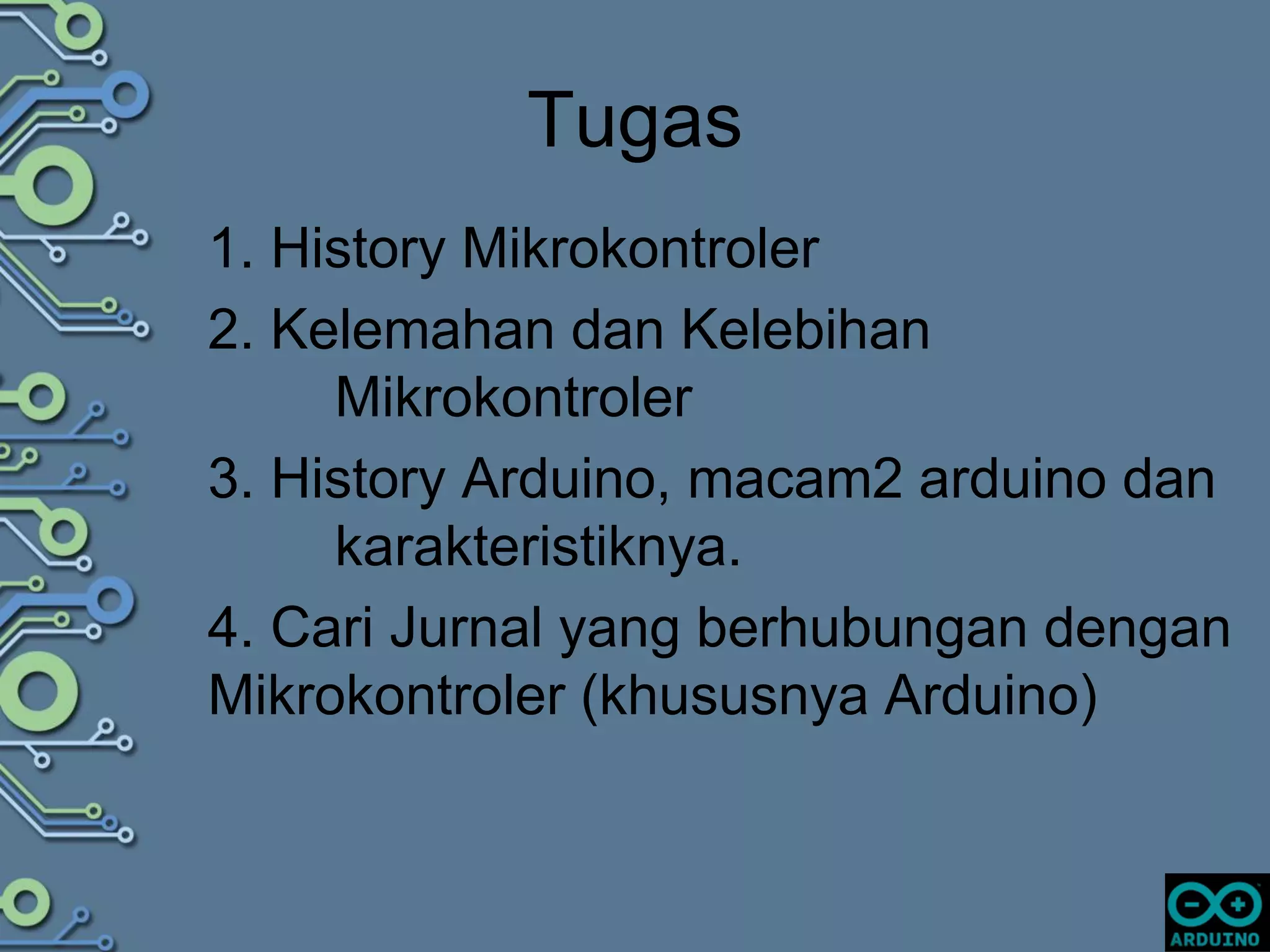 Mikrokontroler (arduino) 2019 | PDF