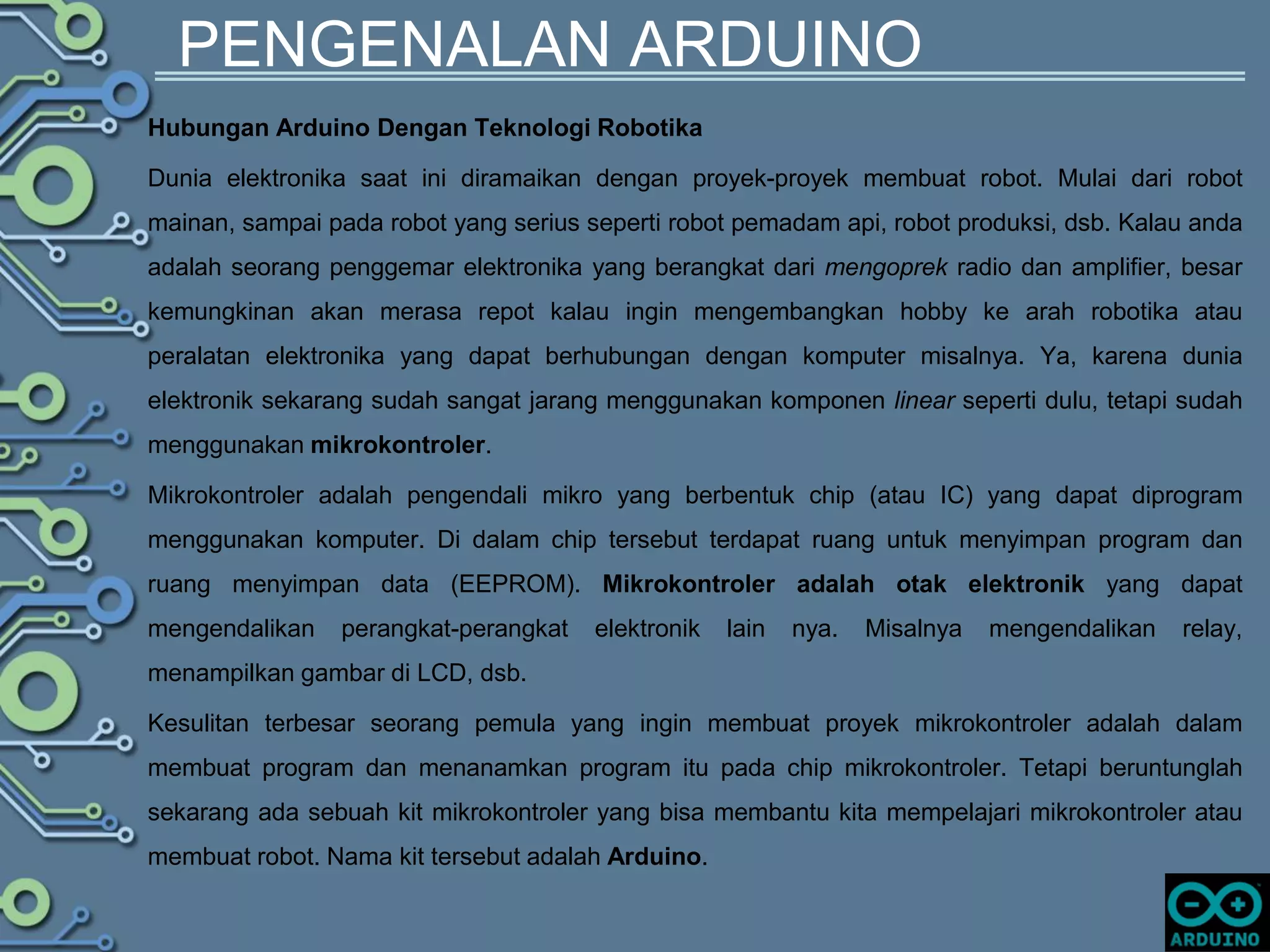 Mikrokontroler (arduino) 2019 | PDF