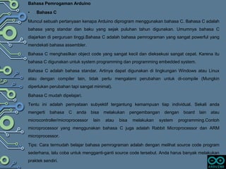 Mikrokontroler (arduino) 2019 | PDF