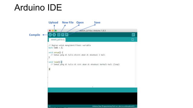 Training Mikrokontroler Basic Dengan Arduino Ppt
