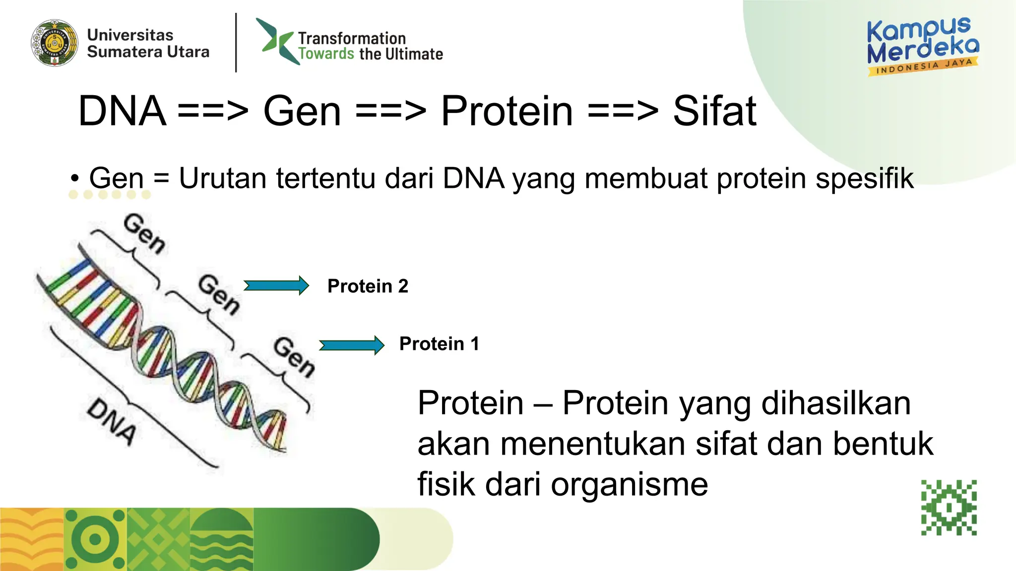 Mikro materi genetik kuliah mikrobiologi akuatik usu | PPTX