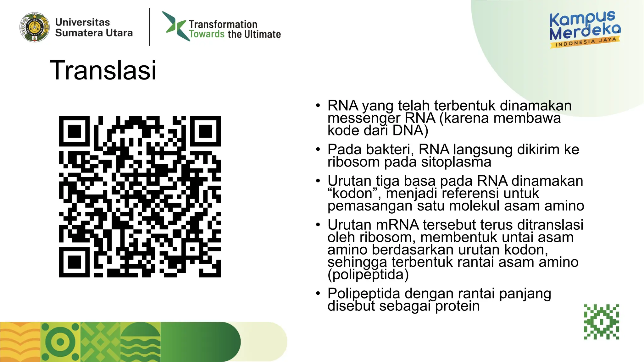 Mikro materi genetik kuliah mikrobiologi akuatik usu | PPTX
