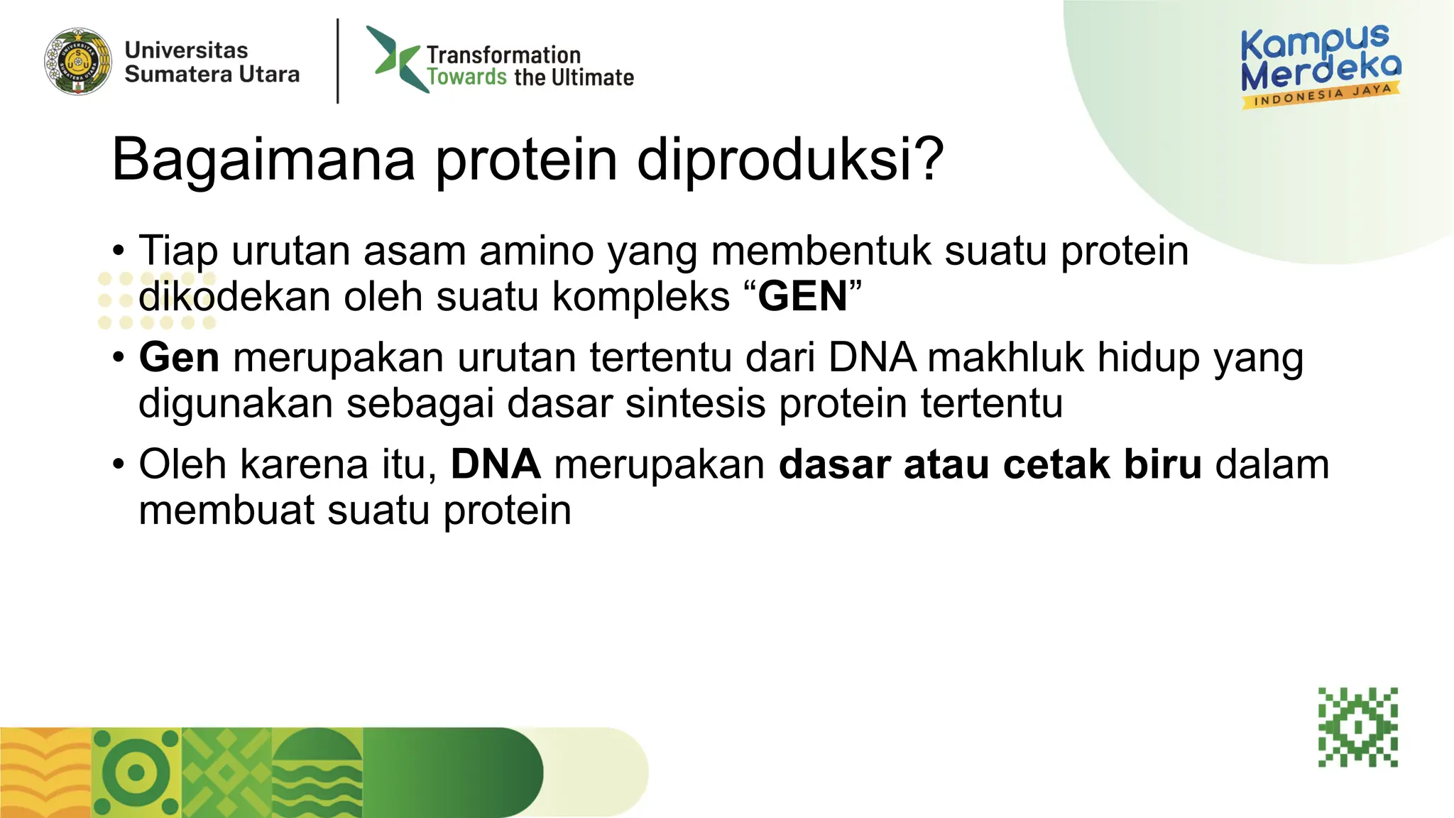 Mikro materi genetik kuliah mikrobiologi akuatik usu | PPTX