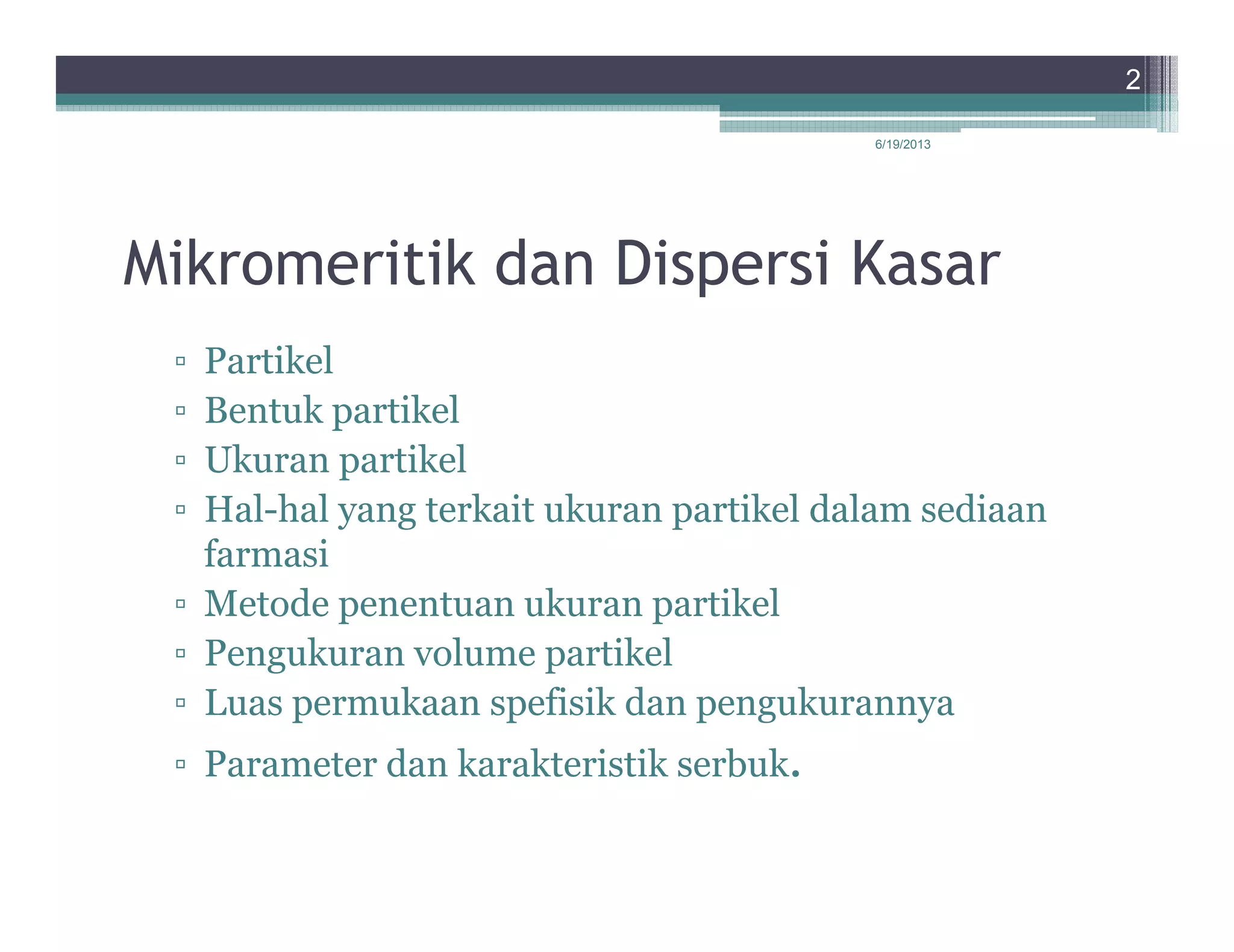 Mikromeritik | PDF
