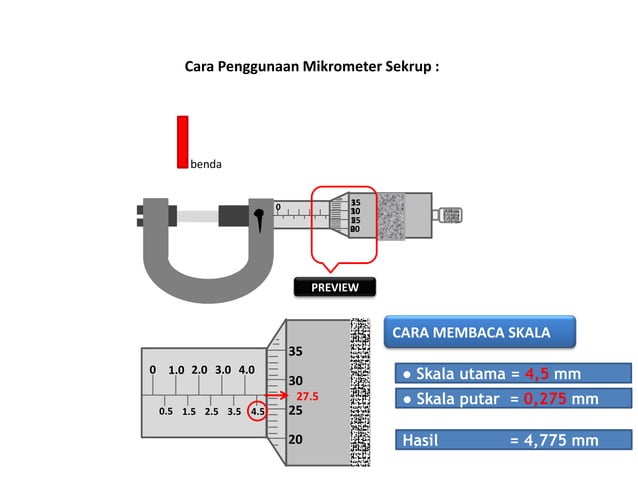 Mikrometer sekrup | PPTX