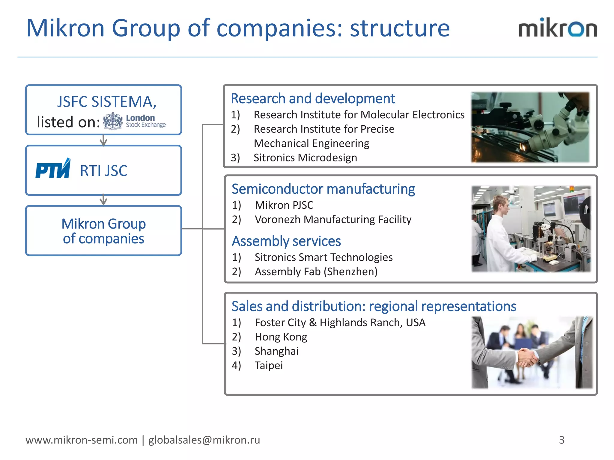Mikron - Leading Semiconductor IDM Company in Russia | PDF