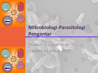 Pengantar Mikrobiologi-Parasitologi | PDF