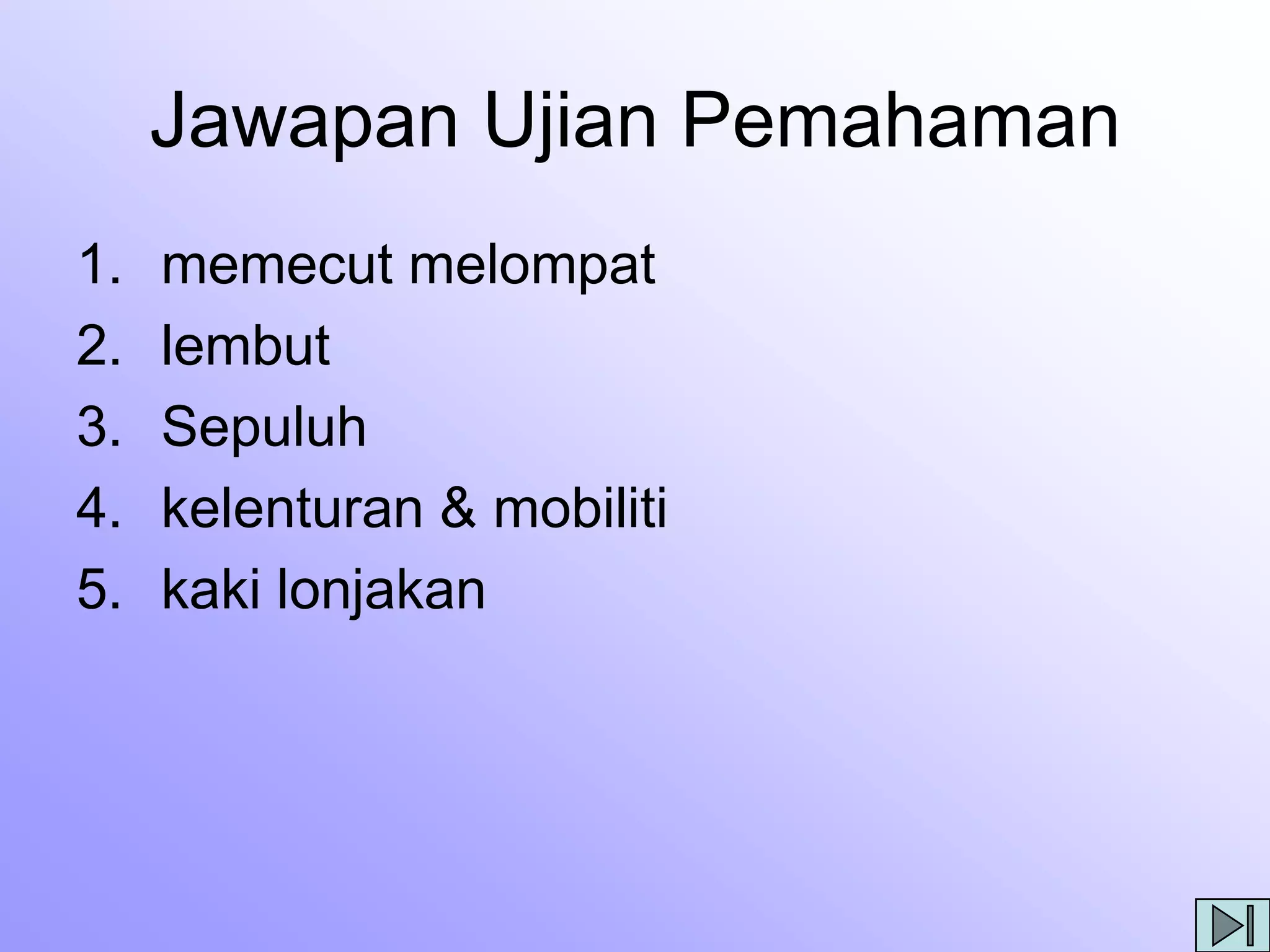 Mikro pembelajaran acara lari berpagar | PPSX