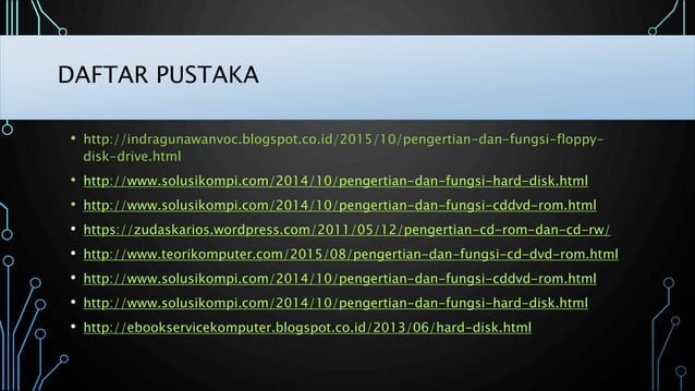 Mikroprosesor disket hardisk cd rom | PPTX