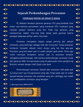 Mikroprosesor nuha | PDF
