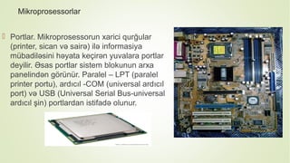 Mikroprosessorlar | PPT