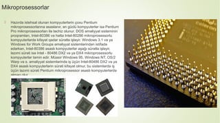 Mikroprosessorlar | PPT