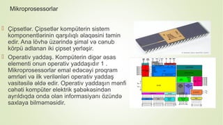 Mikroprosessorlar | PPT