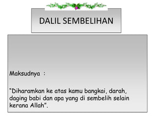 Mikro Sembelihan | PPTX