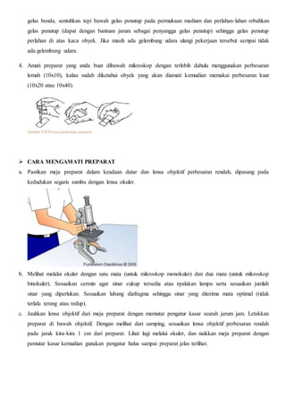 Mikroskop cahaya | DOCX