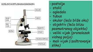 Mikroskop za biolohiju školski predmetna nastavs | PPTX