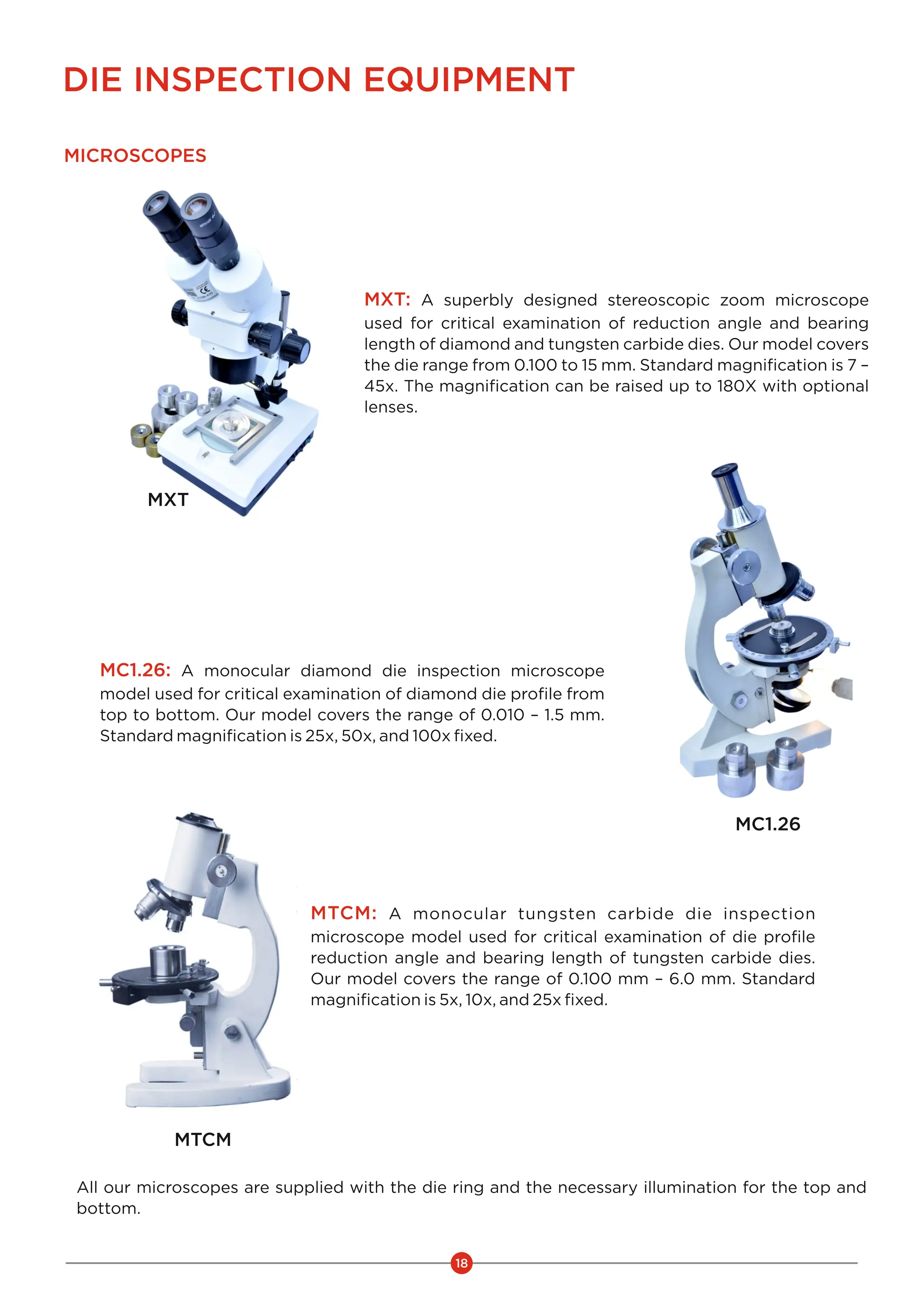 Wire Drawing Dies -Manufacturing -ND,PCD ,SSCD, TC & More -MIKROTEK | PDF