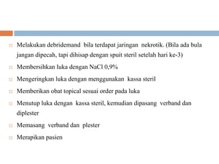 Luka kotor dan bakar (Mikroteaching) | PPTX