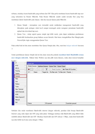 Mikrotik | PDF