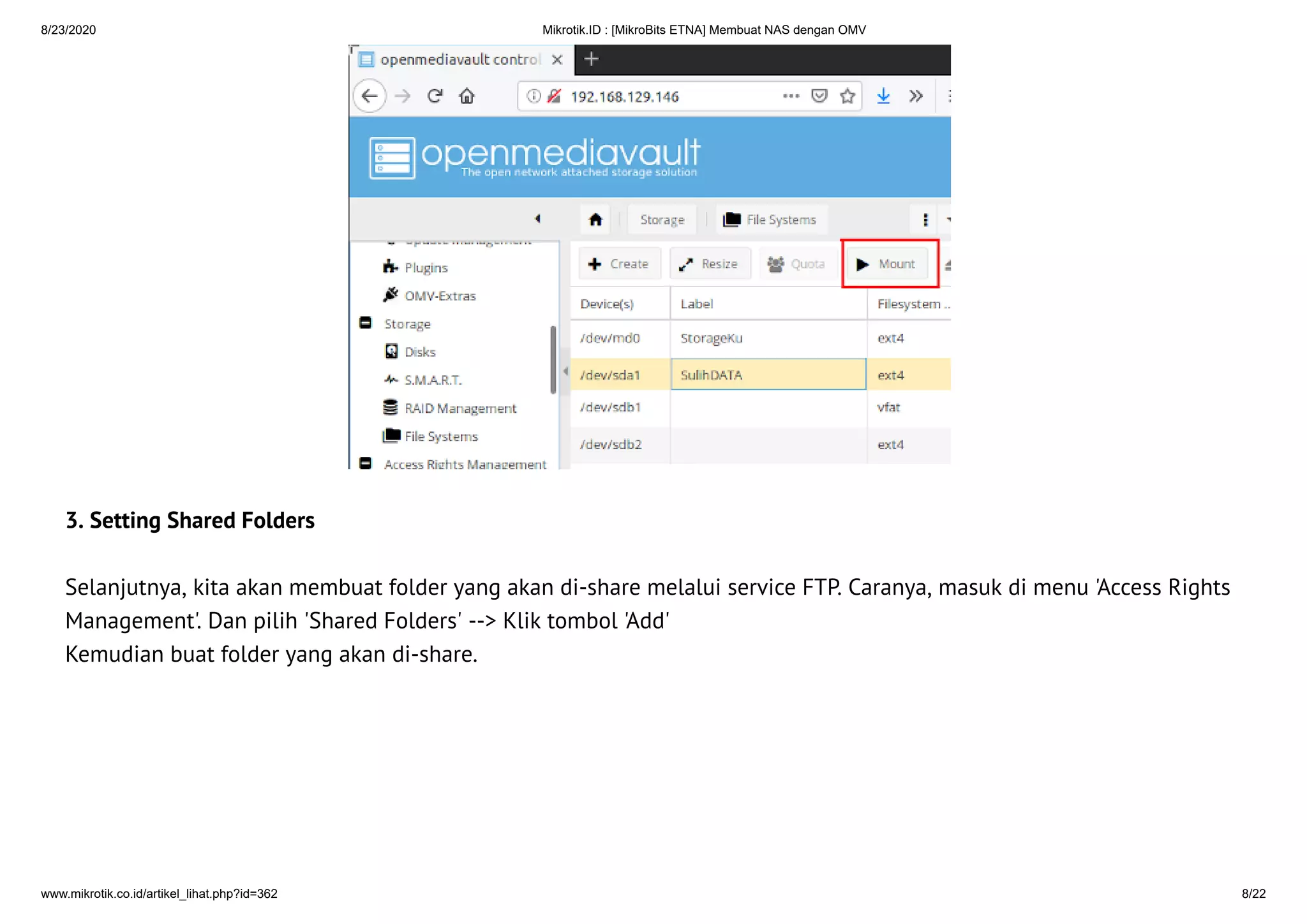 Mikrotik.ID _ [MikroBits ETNA] Membuat NAS dengan OMV.pdf