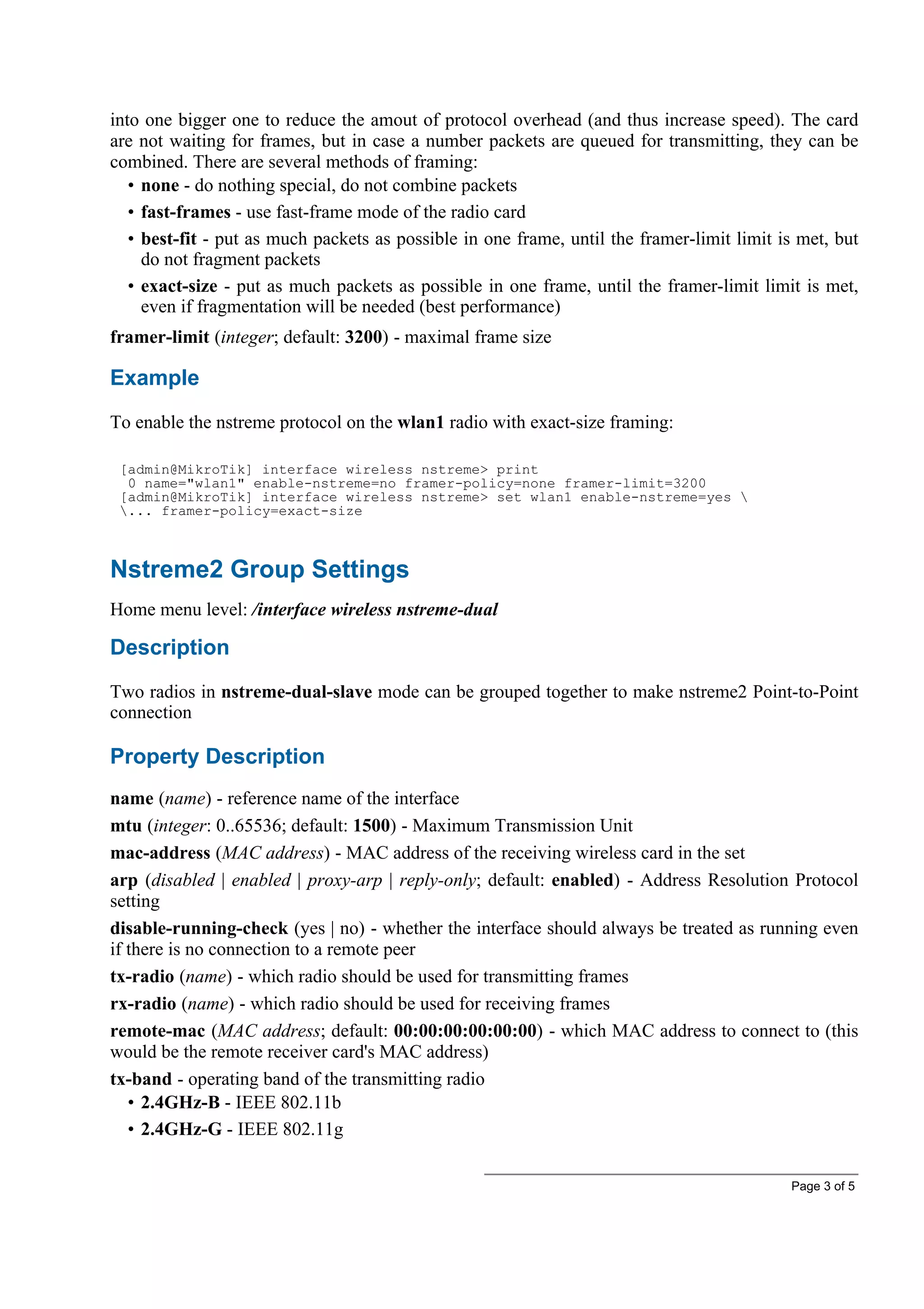Mikro tik nstreme-protocol | PDF