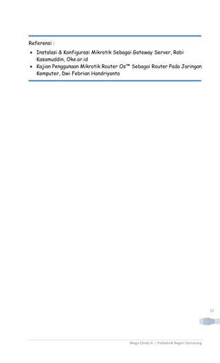 Mikrotik router | PDF