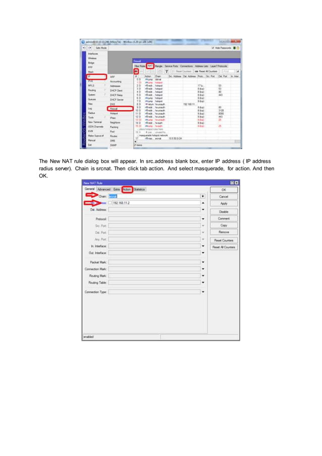 Mikrotik And Easy Hotspot As Hotspot Billing System Docx Computer Networking Computing