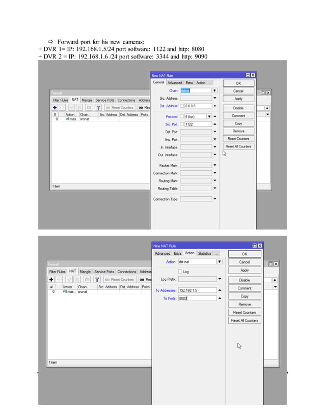 Mikrotik basic configuration | DOCX