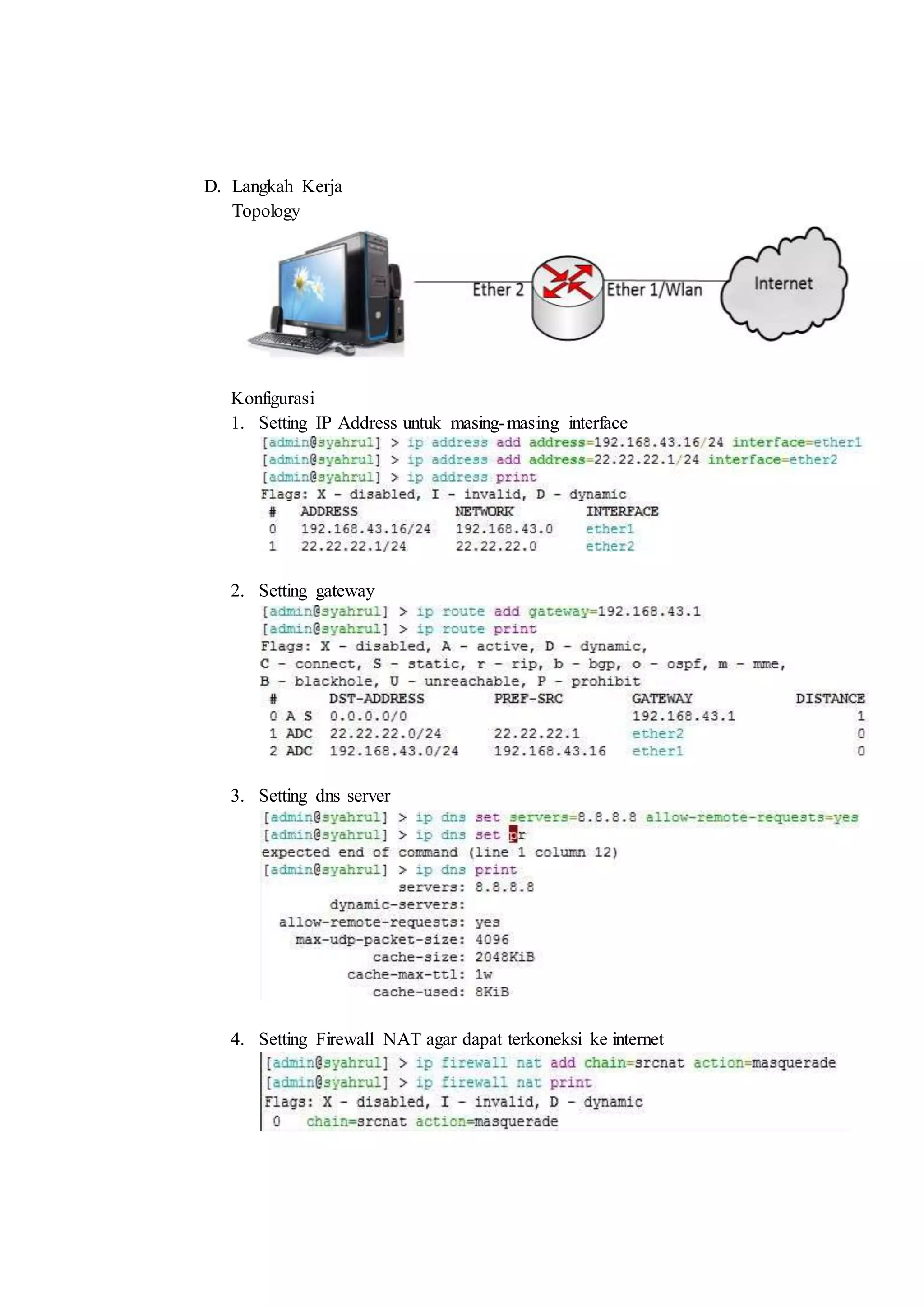 Mikrotik firewall chain forward | PDF