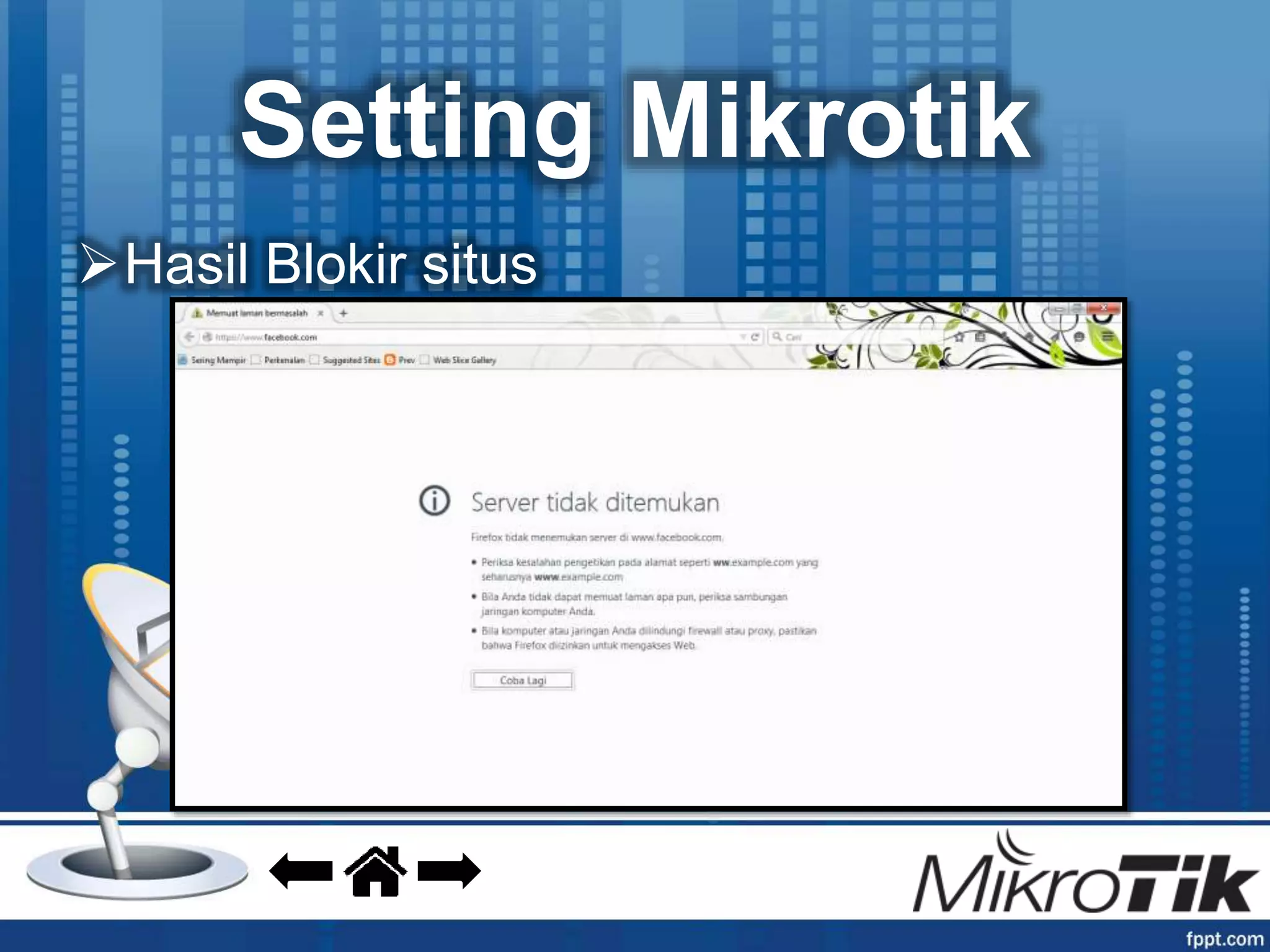 Persentasi Konfigurasi Mikrotik | PPTX