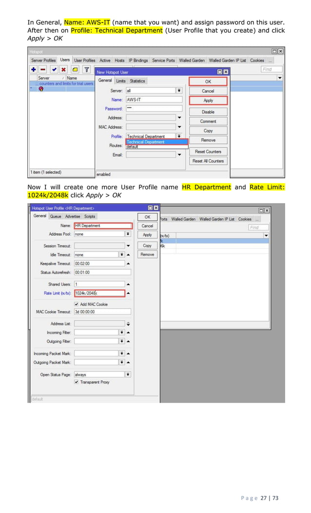 Mikrotik router documentation ( Prepare by Mr. Chetra PO ) | PDF
